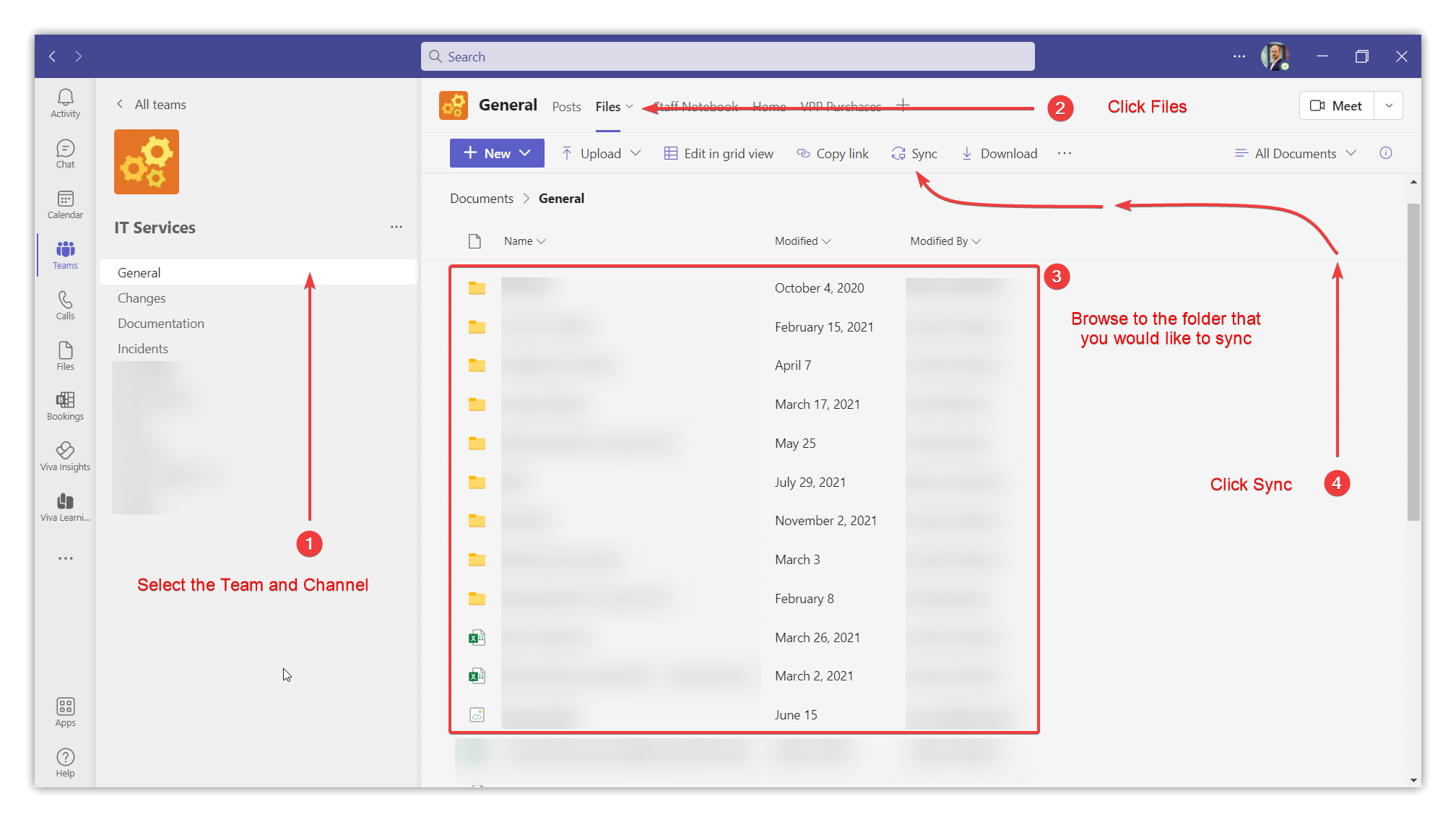 Getting faster access to files saved in Teams – BDMAT IT Support