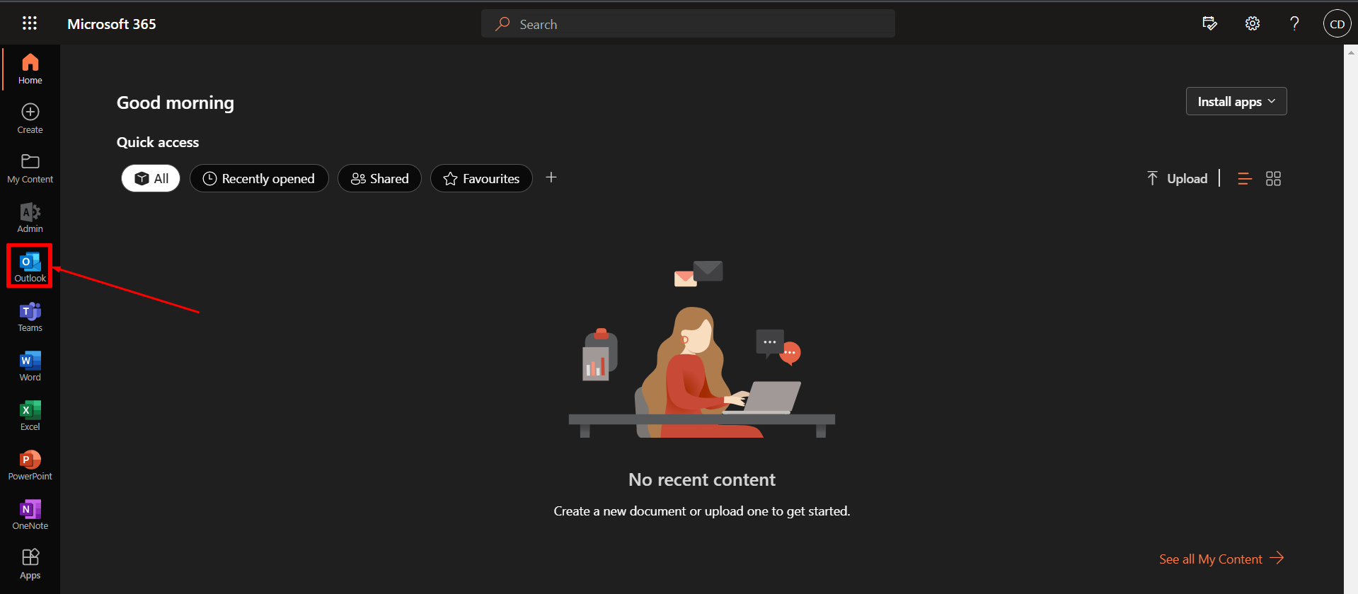 Edit Notification settings on Outlook Web – BDMAT IT Support